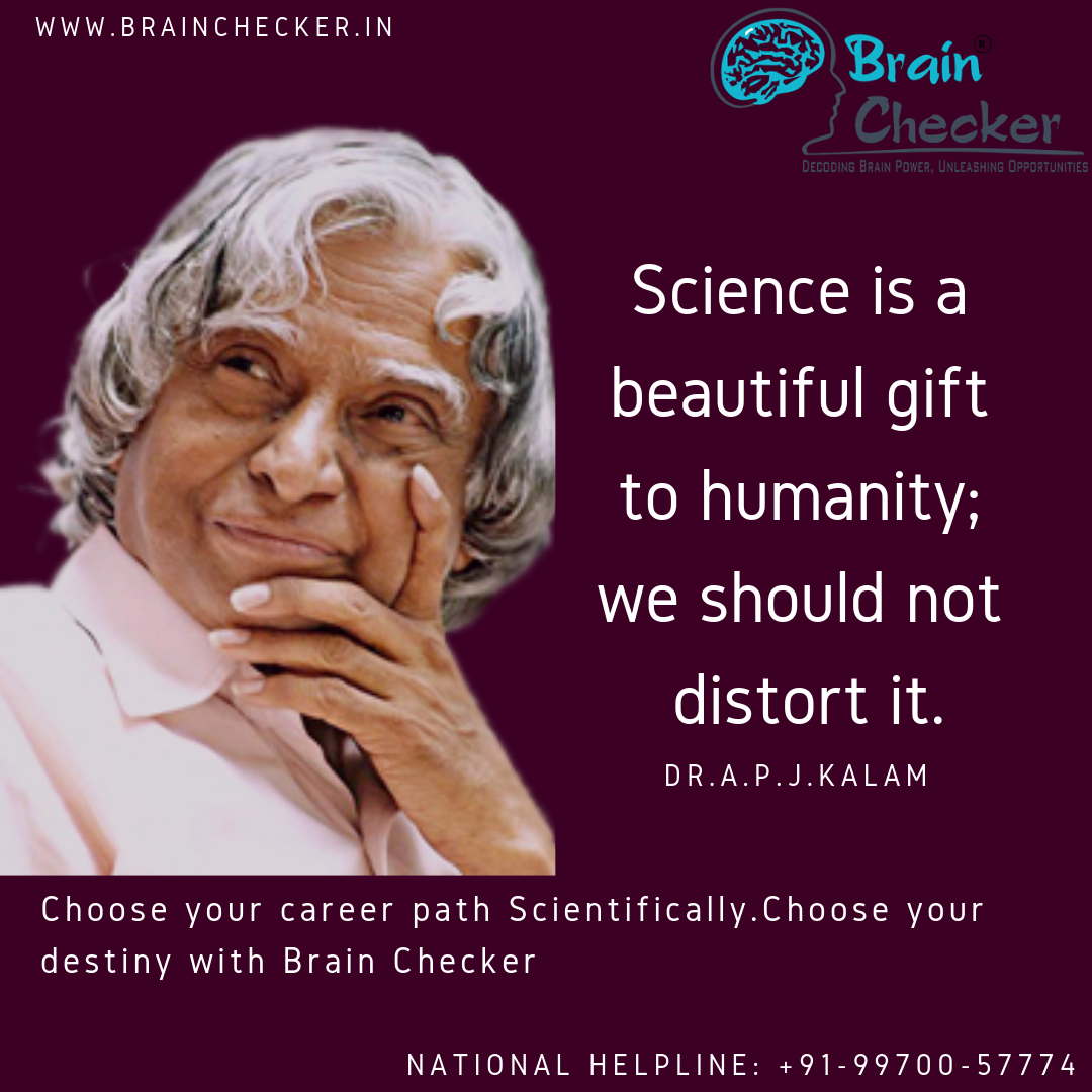 Top Career options for a Science stream pursuer - Brainchecker